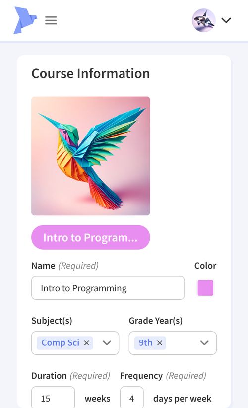 A digital planner for homeschoolers - Syllabird